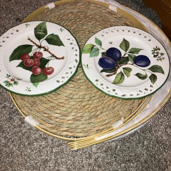 Brunelli | Accents | Vintage Brunelli Made In Italy Cherry And Plum ...